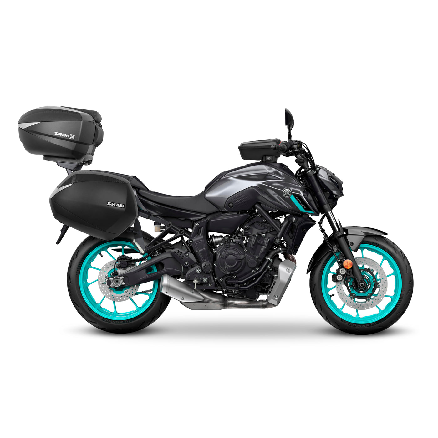 SHAD MT-07 3P System Mount | Pannier Kit for Yamaha MT-07 — SHAD USA