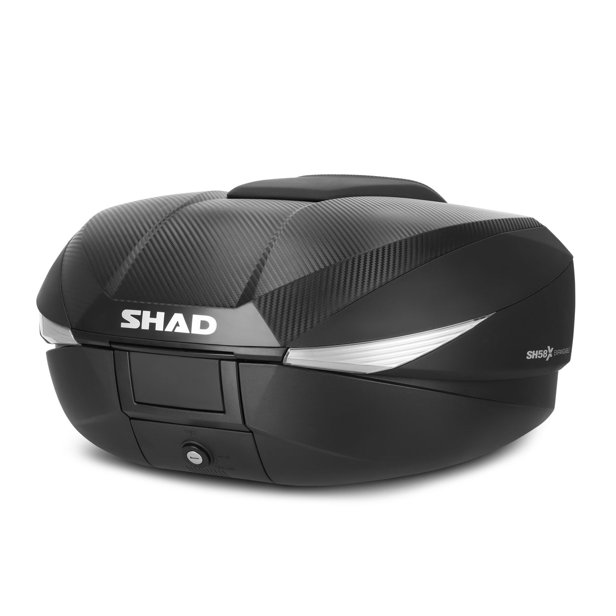 SHAD SH58X Expandable Top Case: Expandability in 3 Sizes | SHAD — SHAD USA