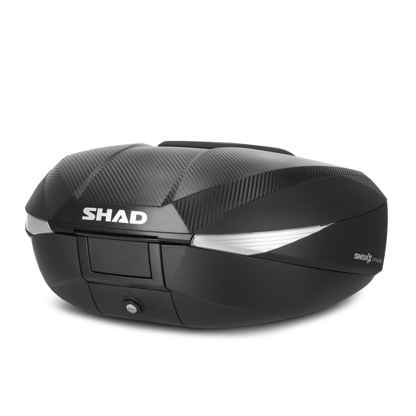 SHAD SH58X Expandable Top Case: Expandability in 3 Sizes | SHAD — SHAD USA