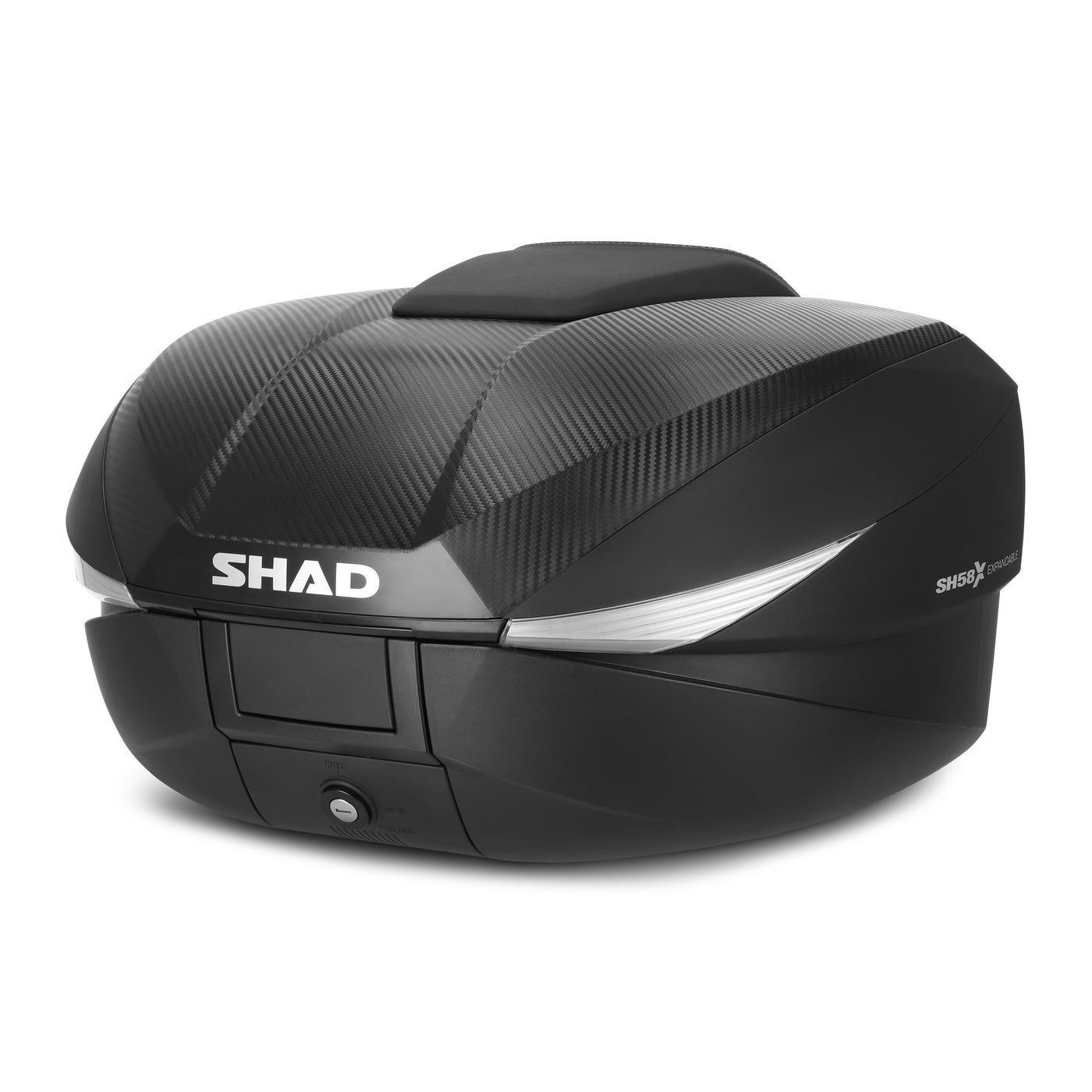 SHAD SH58X Expandable Top Case: Expandability in 3 Sizes | SHAD — SHAD USA