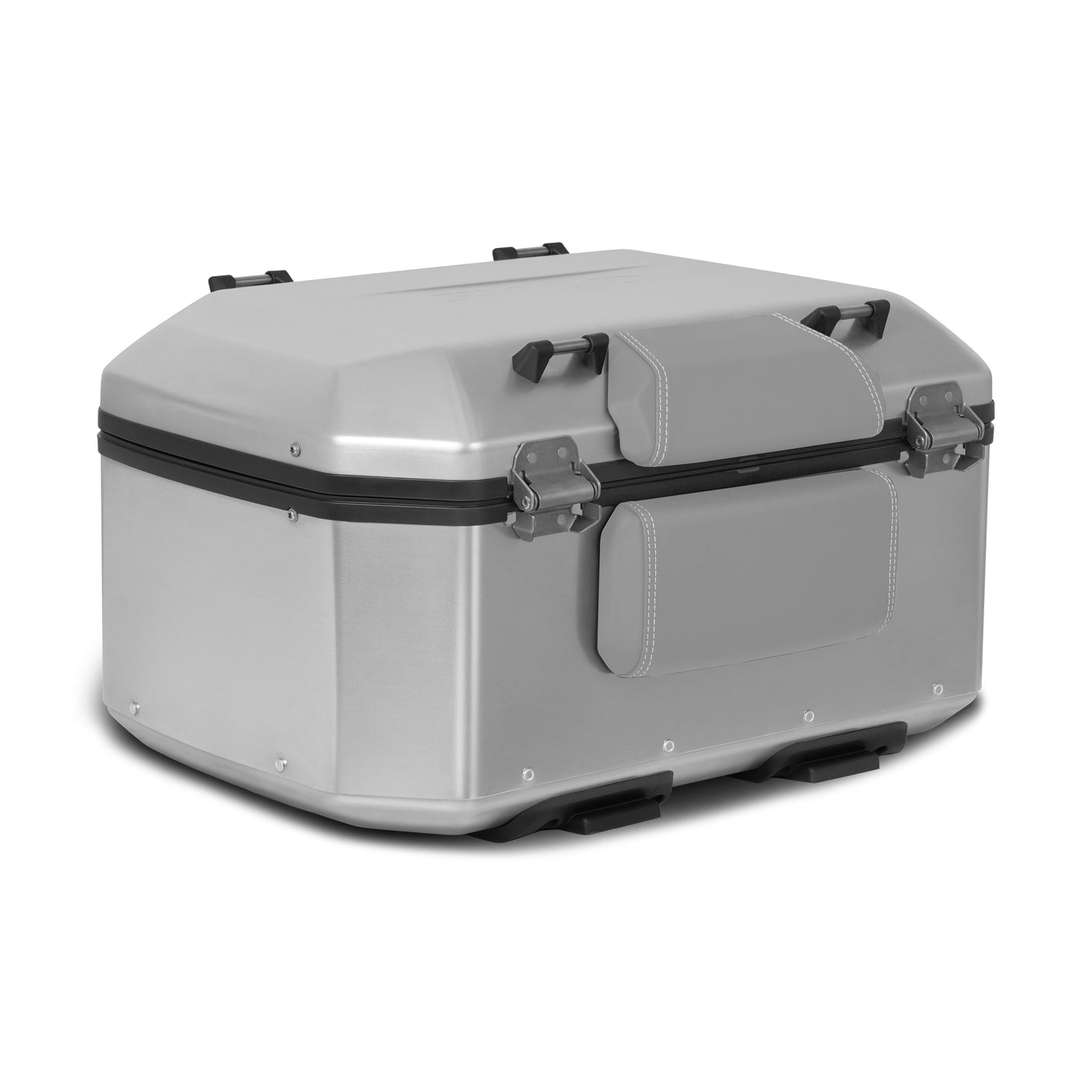 SHAD TERRA TR55 Silver Aluminum Top Case (2) Helmets | SHAD — SHAD USA