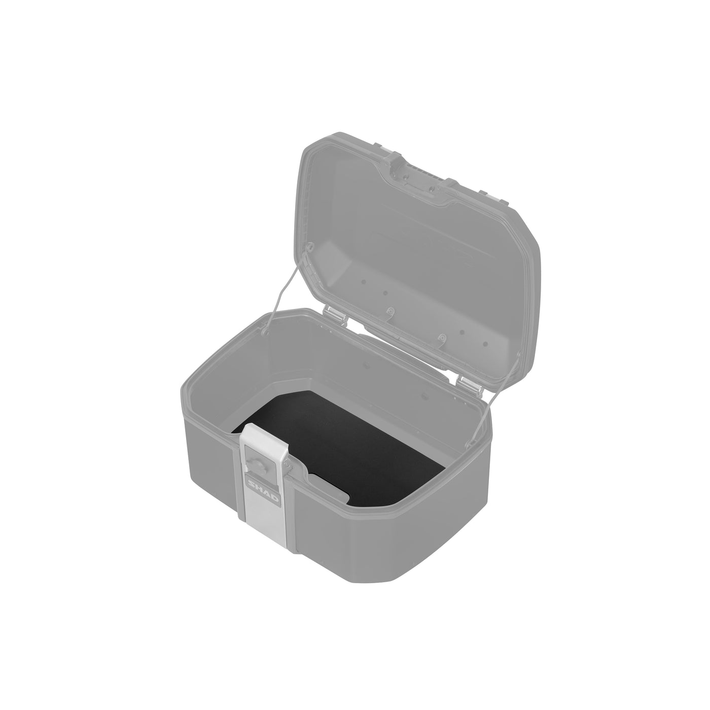 SHAD TERRA TR55 BLACK Aluminum Top Case (2) Helmets | SHAD — SHAD USA