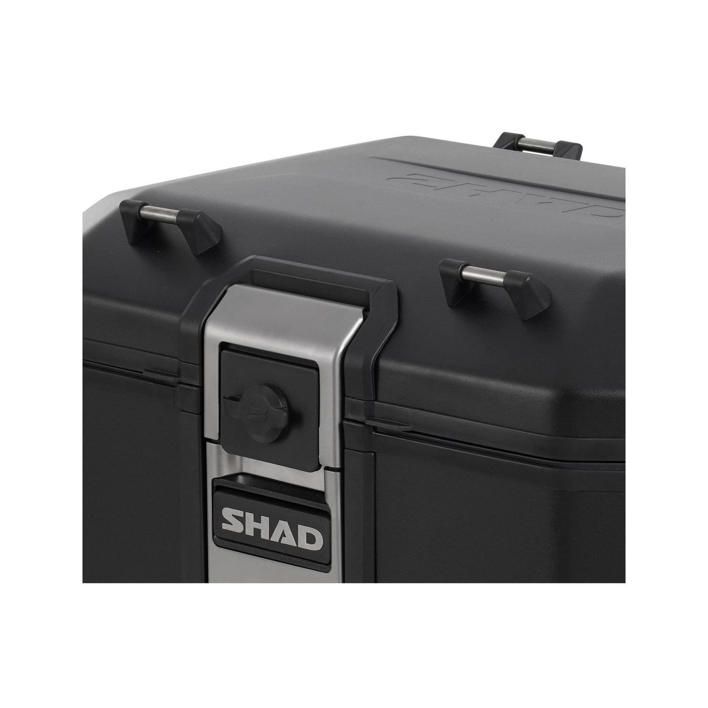 SHAD TERRA TR55 BLACK Aluminum Top Case (2) Helmets | SHAD — SHAD USA