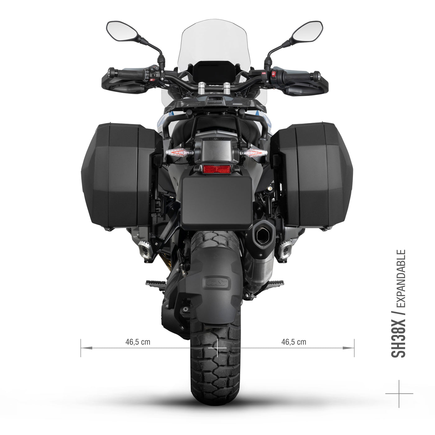 W0RG14IF 3P System Side Case Mount BMW R1300GS — SHAD USA
