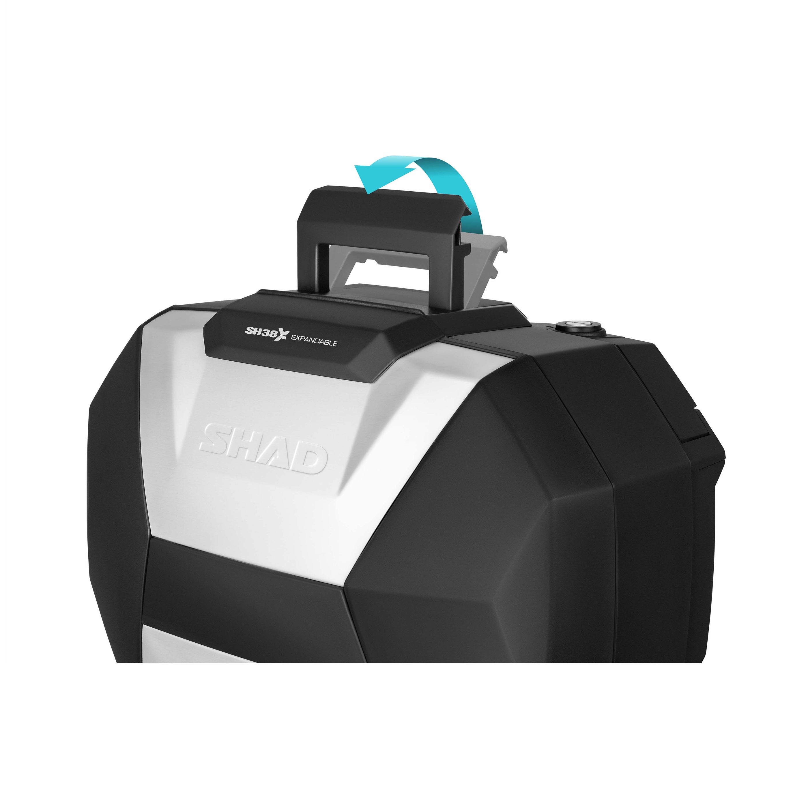 SH38X Expandable Side Cases Aluminum (Sold as Set) — SHAD USA